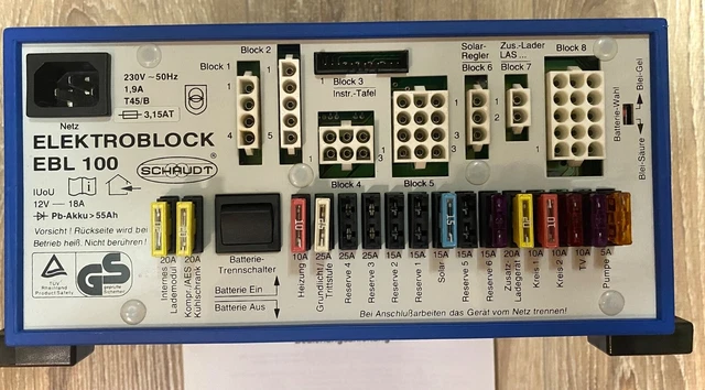 SCHAUDT ELEKTROBLOCK EBL 100 £518.86 - PicClick UK