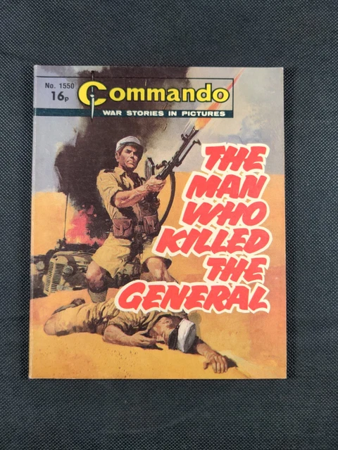 COMMANDO COMIC ISSUE Number 1550 The Man Who Killed The General EUR 5,12 - PicClick IT