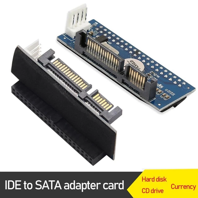 TO SERIAL SATA Connector SATA IDE Adapter IDE to SATA Hard Disk Adapter ...