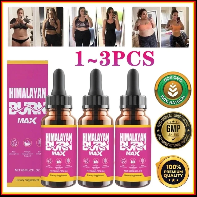 1-3X HIMALAYAN BURN Drops Max Himalayan Burn Pro Tägliche Wellness ...