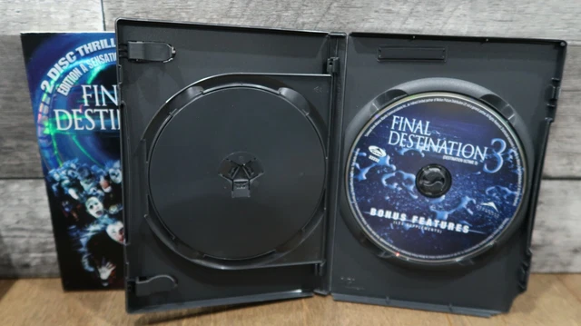 FINAL DESTINATION 3 (DVD, 2006, 2-Disc Set, Full Frame Special Edition ...