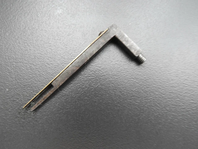 RESSORT SUPPORT GUIDE TIGE CREMAILLERE HORLOGE COMTOISE MOUVEMENT old ...