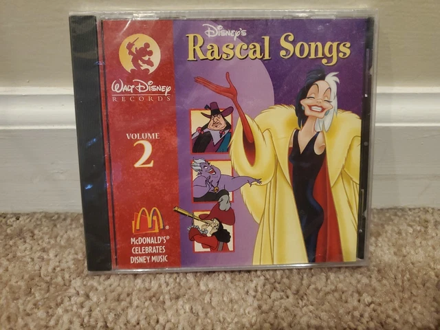 DISNEY'S RASCAL SONGS Vol.2 McDonalds Promo (CD, 1996) Neuf EUR 9,92 ...