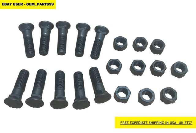 TOOTH POINT BOLT & Nut 10 Pcs (Part No. 826/00303 1340/0701) Jcb ...