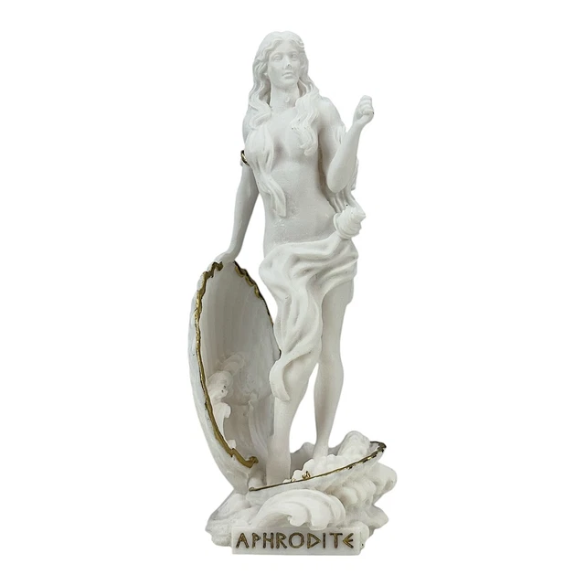 BIRTH OF GODDESS Aphrodite Greek Roman Goddess Statue Sculpture Figure ...