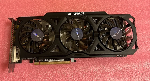 CARTE GRAPHIQUE GIGABYTE R9 280X WindForce 3X OC 3 Go GDDR5 DVI HDMI 2x ...