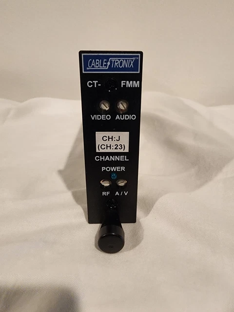 CABLETRONIX CT-FMM FIXED Channel Modulator From Working System - 48 ...