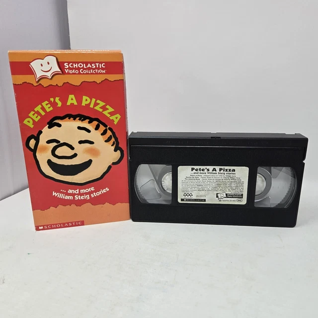 VHS PETE'S A Pizza and more William Steig Stories (VHS, 1998) OOP RARE ...