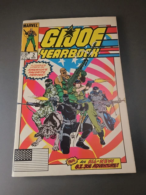 🔥G. I. JOE Yearbook #2 March 1986 Michael Golden Great Condition $34.37 ...