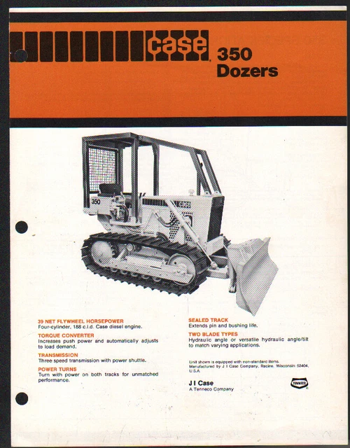 CATERPILLAR &D8T& TRACK-TYPE Tractor Dozer Brochure Leaflet EUR 7,09 - PicClick IT