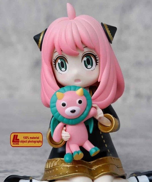 ANIME SPY X Family Sitting Anya Forger changeable Face cute PVC Figure ...