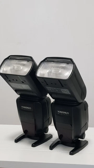 YONGNUO YN600EX-RT SPEEDLITE x2 For Canon with case £100.00 - PicClick UK