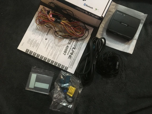 BOITIER BLUETOOTH POUR Autoradio ALPINE KCE-400BT EUR 89,90 - PicClick FR