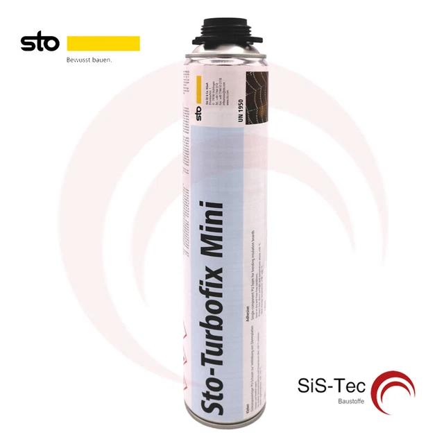 STO TURBO FIX Mini - Einkomponentiger Unité Centrale Mousse - 750 ML ...