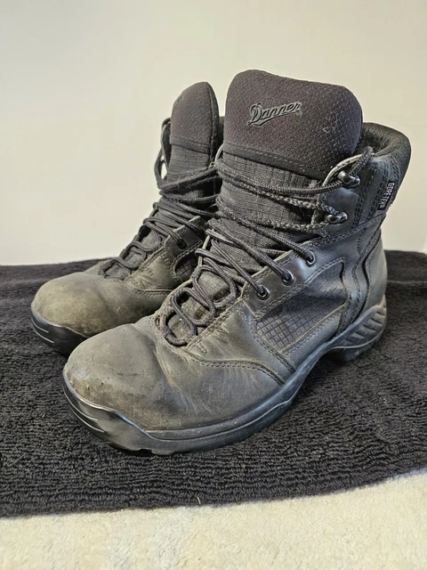 DANNER KINETIC GTX 6" Size 10D Tactical Leather Boots Gore-Tex Law ...