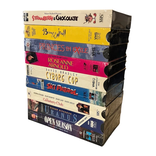 RARE SEALED 90S Screener VHS Lot 9 Cult Classics Roseanne Pauly Shore ...