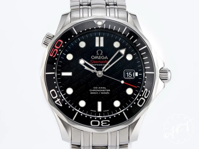 *RARE* OMEGA SEAMASTER Diver 300M Co-Axial 41 James Bond 50th ...