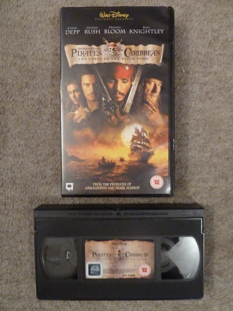 COLLECTIBLE WALT Disney Pirates Of The Caribbean Vhs Tape D888887 2004 ...
