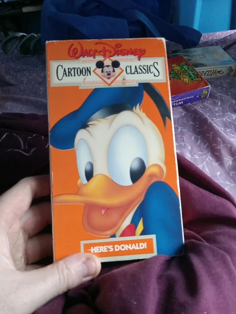 WALT DISNEY CARTOON Classics - Volume 2 - Heres Donald (VHS, 1991 ...