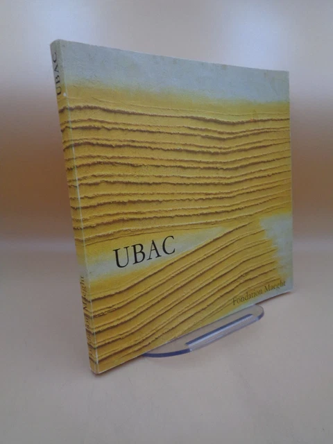 UBAC CATALOGUE DE l'exposition à la fondation Maeght en 1978 EUR 15,00 ...