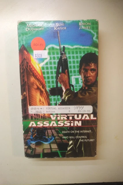 VIRTUAL ASSASSIN (AKA Cyberjack) - Prism Pictures / Turner VHS (1995 ...
