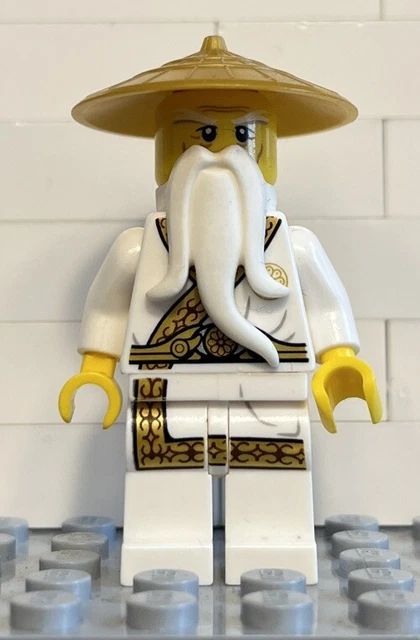 LEGO NINJAGO MINIFIGURE njo180 Wu Sensei - Gold Trimmed Outfit - Secret ...