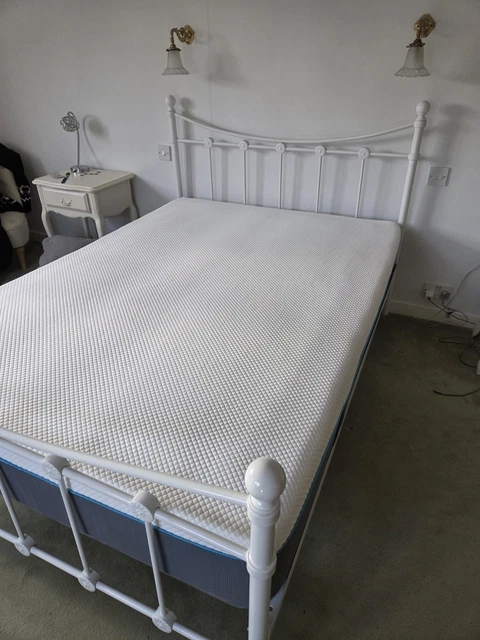 DOUBLE BED FRAME and mattress £156.70 - PicClick UK