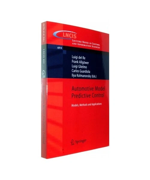 AUTOMOTIVE MODEL PREDICTIVE Control: Models, Methods and Applications ...