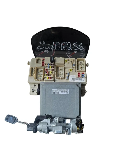 FORD FOCUS MK2 Control Unit Set Engine Control Unit 7M5112A650AFB DA3 £ ...