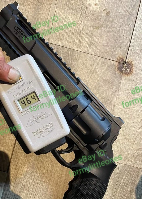 UMAREX T4E HDR68 HDR .68 Cal REVOLVER PISTOL - UPGRADED MODIFIED 30J ...