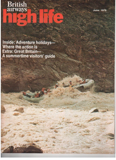BRITISH AIRWAYS HIGHLIFE Inflight Magazine June 1978 Ba £24.95 ...