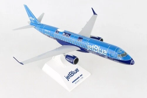 AVION MINIATURE SKYMARKS Embraer 190 JetBlue "Blueprint" N304JB 1:100 ...