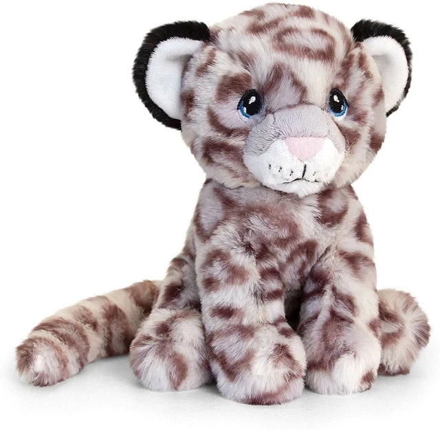 XMAS GIFT SNOW Leopard Plush Toy - 100% Recycled Eco Soft Teddy ...