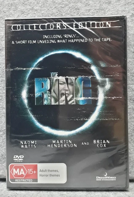 NEW: THE RING Movie COLLECTOR'S EDITION DVD Region 4 PAL Free Fast Post ...