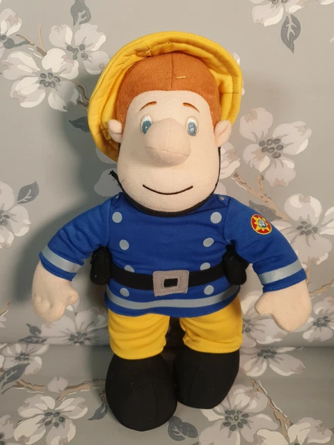 FIREMAN SAM TALKING PLUSH SOFT TOY 2010 - Sings Theme Song £8.99 ...