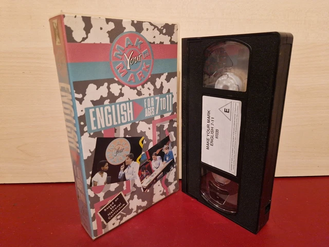 MAKE YOUR MARK - English For Ages 7 to 11 - PAL VHS Video Tape (H4) £9. ...