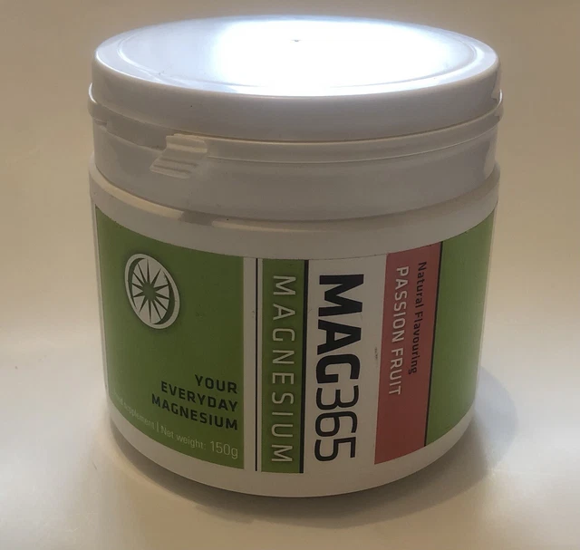 MAG365 MAGNESIUM CITRATE powder - Passion Fruit 150g - Expiry 22/12/25 ...