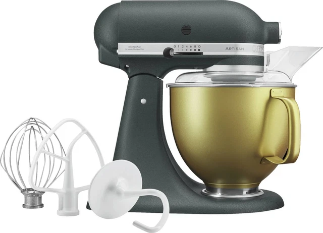 KITCHENAID ARTISAN KÜCHENMASCHINE 5KSM156VGEPP PEBBLED PALM Grün-Gold ...