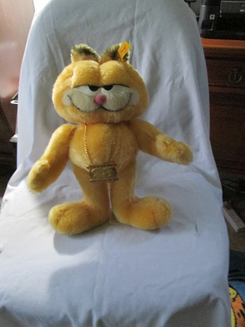 HTF GARFIELD STEIFF 25Th Anniversary Limited Edition Jointed $180.00 ...