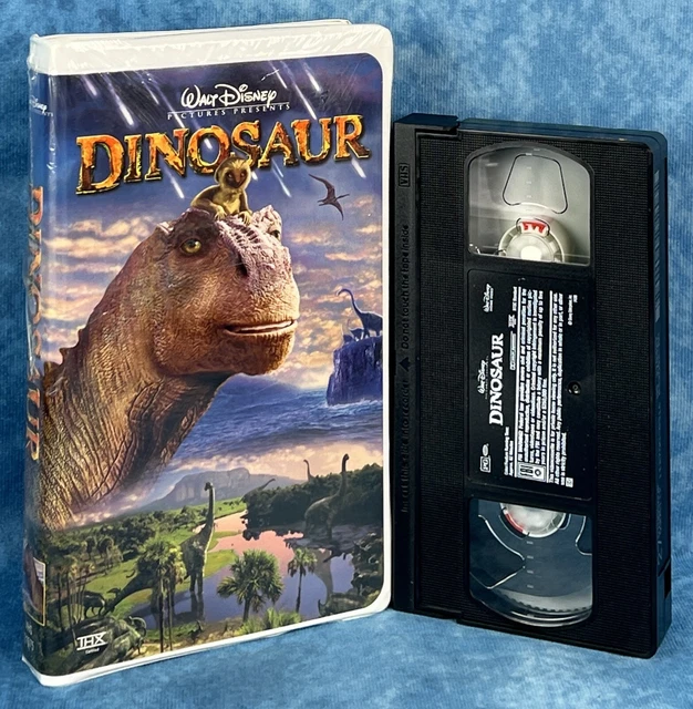 WALT DISNEY DINOSAUR VHS White Clamshell, Family, Excellent, Fast ...