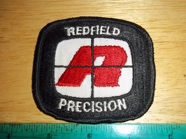 VINTAGE REDFIELD PRECISION PATCH Rifle Scope Aim Site bullets shooting ...