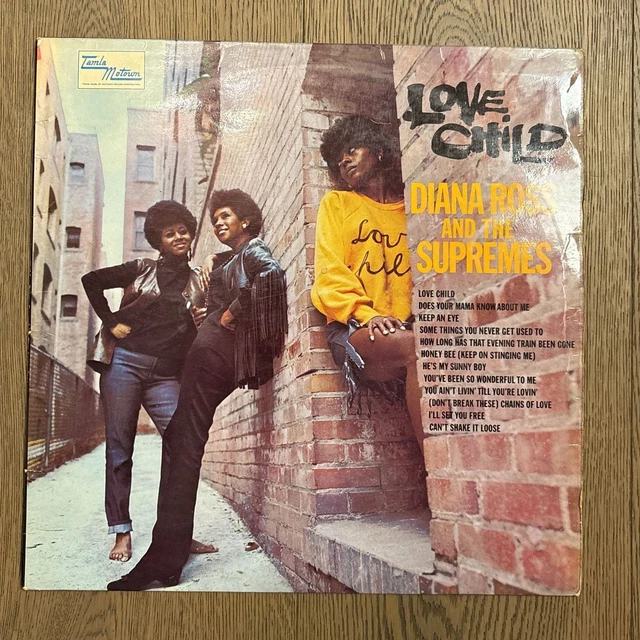 DIANA ROSS & the Supremes Love Child 1968 Original Vinyl LP MS-670 ...