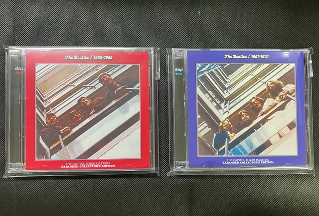 THE BEATLES / 1962-1966 red & 1967-1970 blue THE CAPITOL ALBUM MASTERS ...