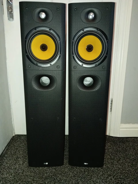 BOWERS AND WILKINS Dm 602.5 S3 Floorstanding Speakers Walnut Finish £ ...