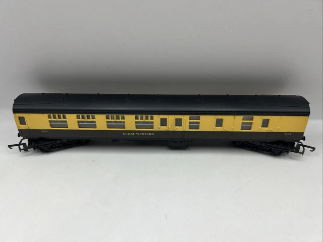 HORNBY R744 OO Gauge GWR Great Western Brake 3rd Coach ‘5104’ Used ...