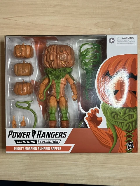 MIGHTY MORPHIN POWER Rangers Lightning Collection Pumpkin Rapper 8 ...
