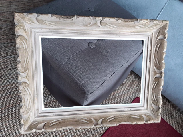 CADRE ANCIEN EN bois sculpté, type Montparnasse, feuillure 5P 35x24 ...