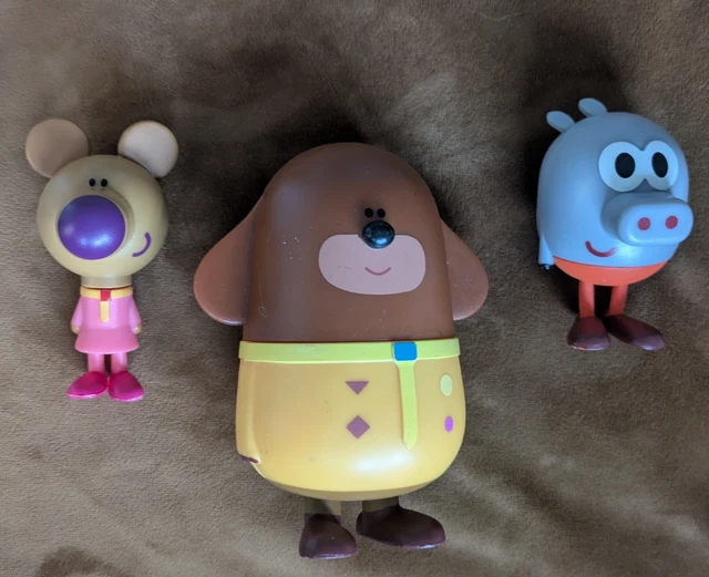 CBEEBIES * HEY DUGGEE & SQUIRREL CLUB FRIENDS CHARACTER TOY FIGURES ...