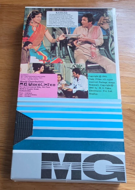 MG BABU Bollywood VHS Tape NTSC £26.69 - PicClick UK