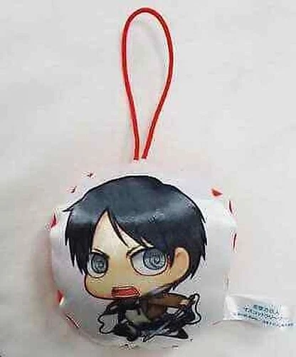 ATTACK ON TITAN Great Eren Yeager Portachiavi Bella Giocattolo Raccolta ...